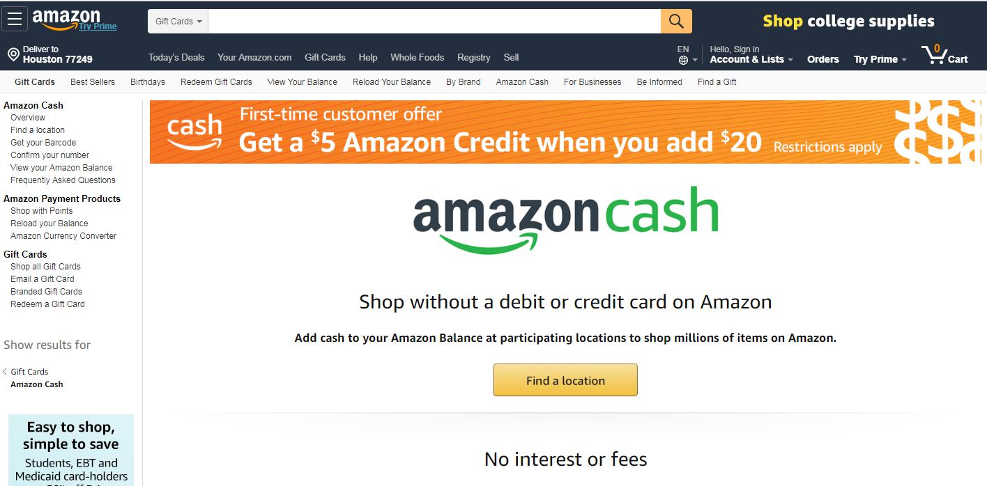 亚马逊在美国推出新的支付选项Amazon PayCode