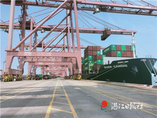 the loading and unloading efficiency of container foreign trade liner ...